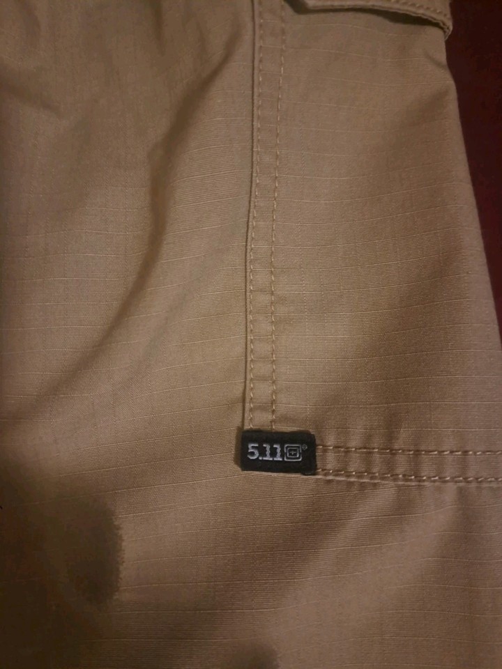 511 Tactical Pants Cargo Utility Tan Sz 36x31 Military Police Rip Stop ...