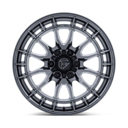 17X9 Fuel 1PC FC888 REVOLT 6X5.5 1MM GLOSS GUNMETAL | eBay