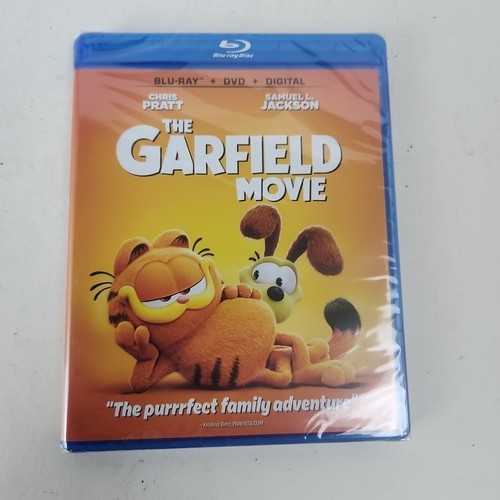 The Garfield Movie 2024 Blu-ray DVD Digital Slipcover Brand New Sealed ...