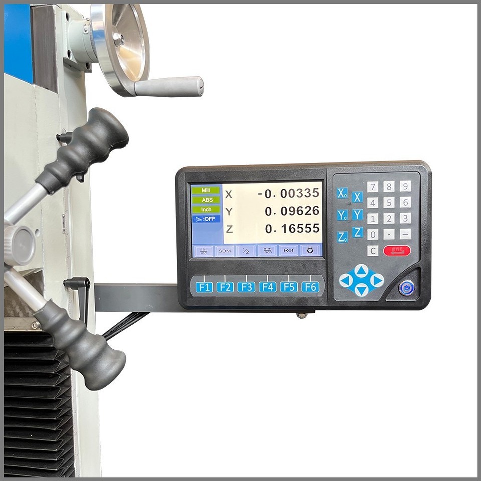 3-axis DRO and X-sxis power feed for WEISS milling machine VM25L | eBay UK