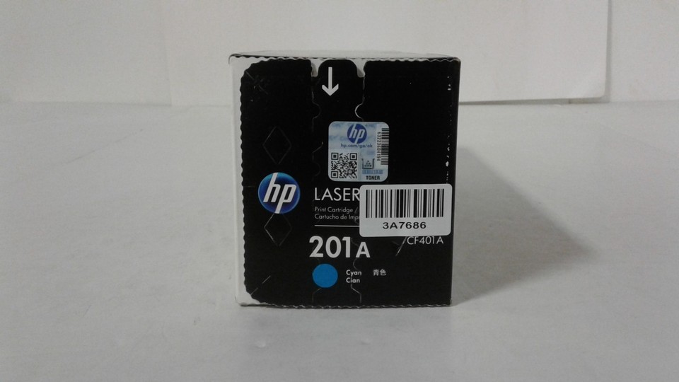 HP 201A Toner Ctg CF401A, Cyan for HP Color LaserJet Pro M-252dw ...