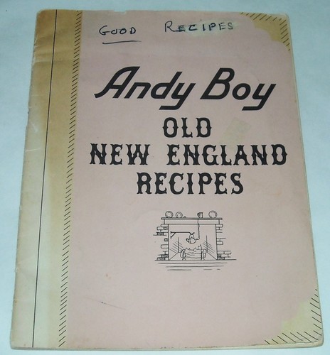 Vintage ANDY BOY Old New England Recipes COOKBOOK D’Arrigo Boston MA M ...