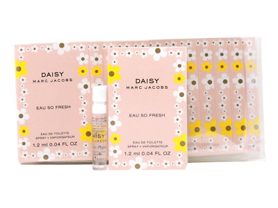 MARC JACOBS DAISY EAU SO FRESH EDT 1.2ml .04fl oz x 12 PERFUME SPRAY ...