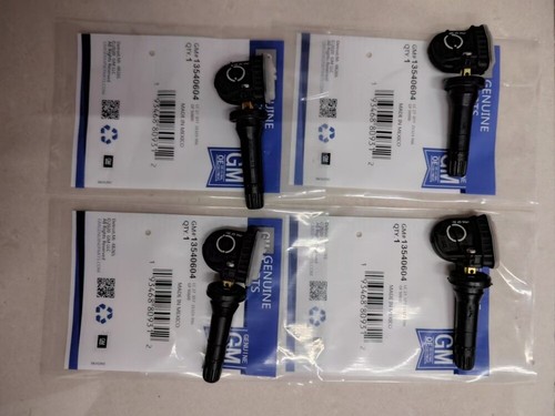4PCS OEM TPMS 13540604 Tire Pressure Monitoring Sensor For Chevy Model ...