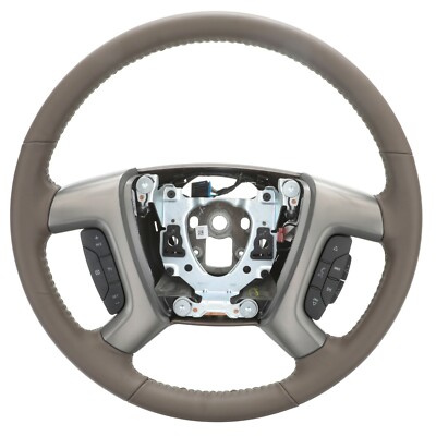 OEM NEW 2009-2014 Cadillac Chevrolet GMC Steering Wheel Leather Wrapped ...