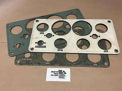 Instrument Dash Panel Used Good M35 M35A2 Military M-Series Truck (S ...