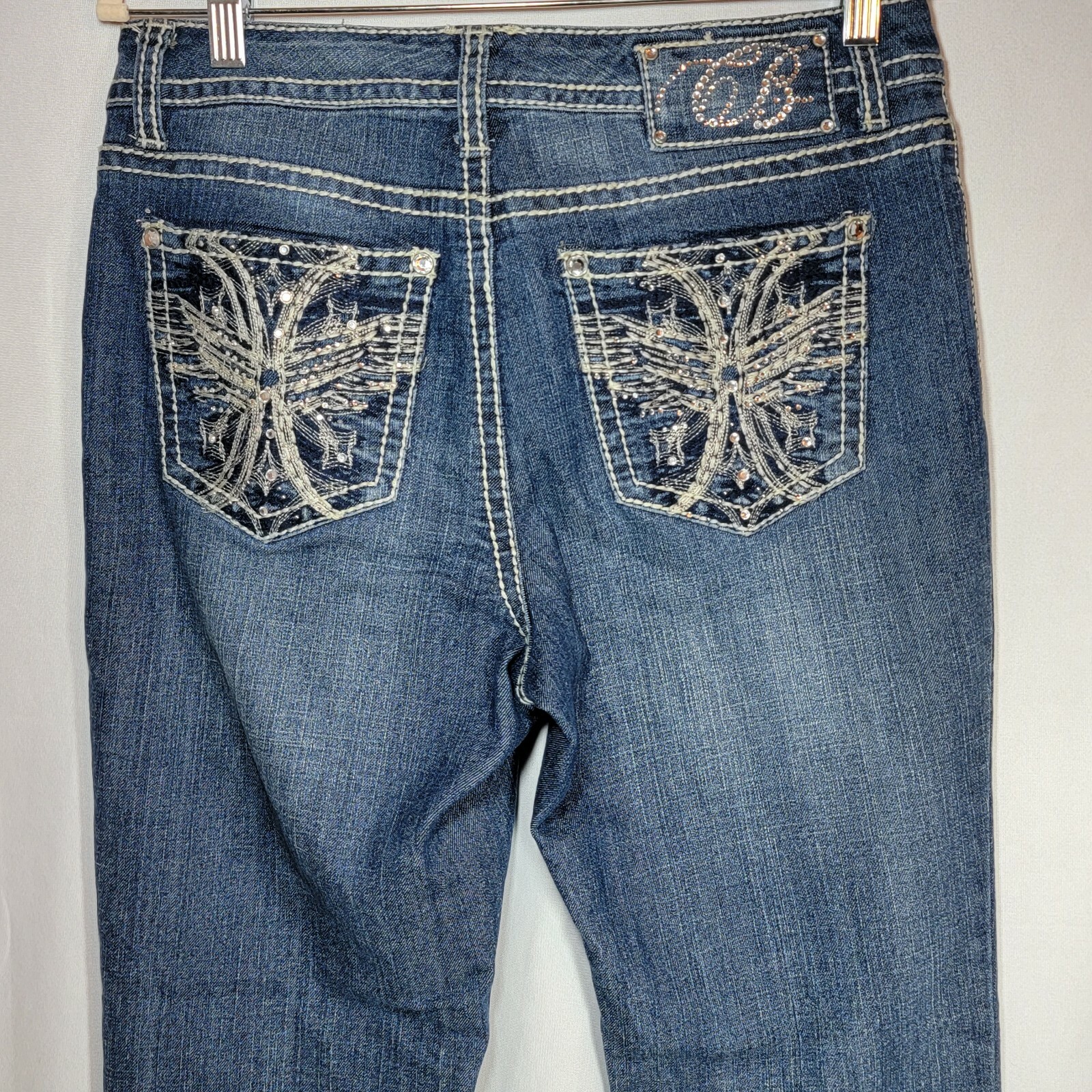 Code Bleu Women's Jeans Sz 8/28 Marielle Slim Straight Blue Mid Rise ...