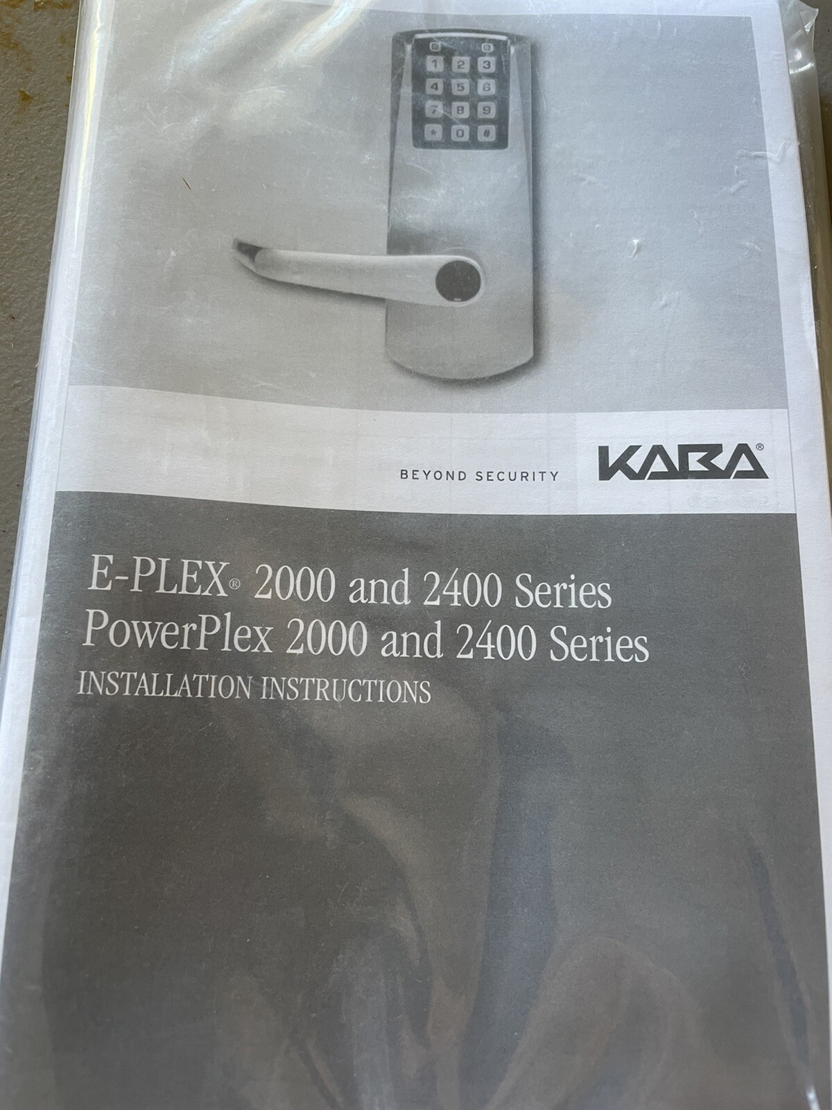 Kaba E-Plex 2000 Electronic (P2031BLL62641) | eBay