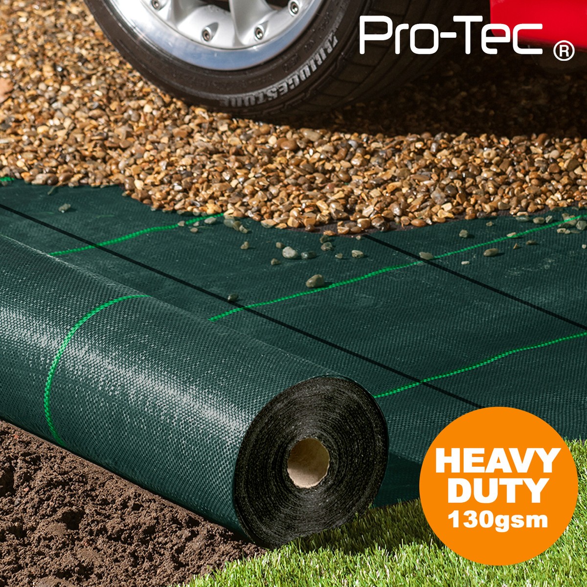 Heavy Duty Landscape Fabric Greenhouse Ground Cover 4oz, Weed Barrier