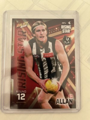 2025 AFL Select- Rising Star- Ed Allan 007/436 SRS12- Collingwood *LOW ...