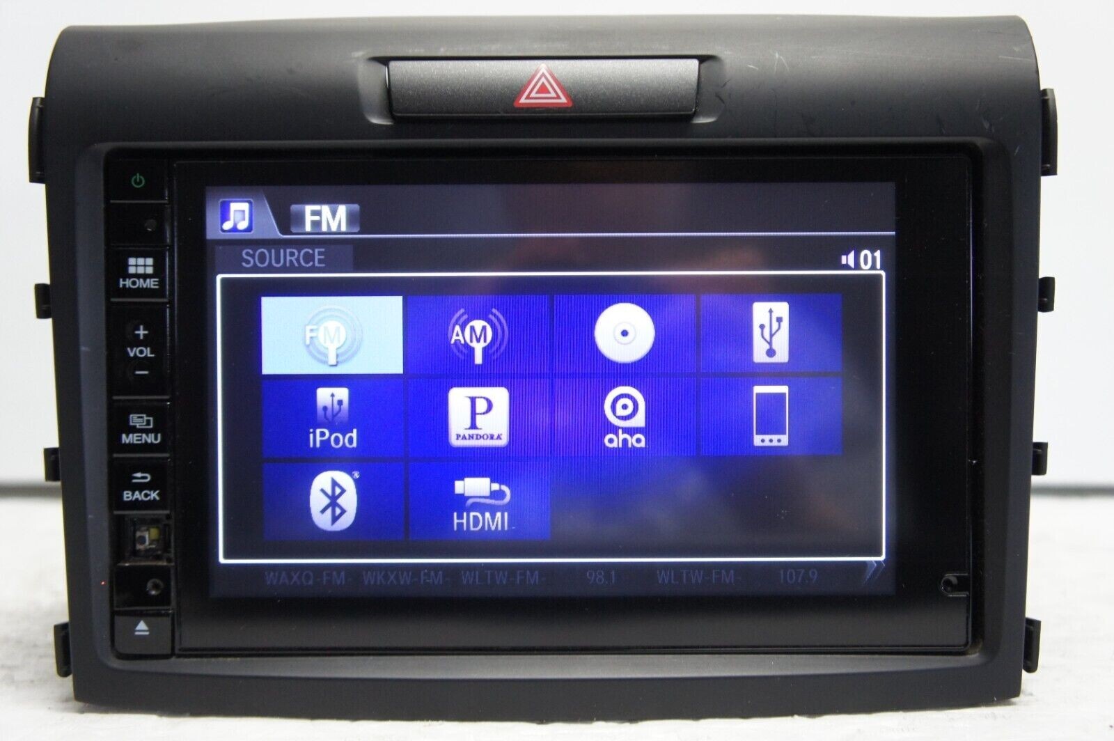 *READ* Display Screen 2016 Honda CR-V 39100-T1W-A62-M1 OEM Radio ...