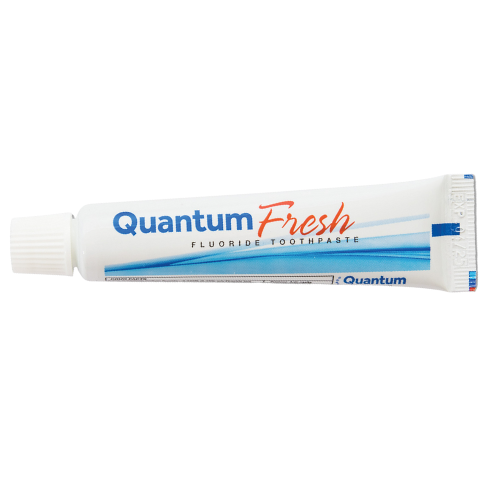 72-Tubes Quantum Fresh Fluoride Toothpaste 0.85 oz, Fresh Mint, Bulk ...