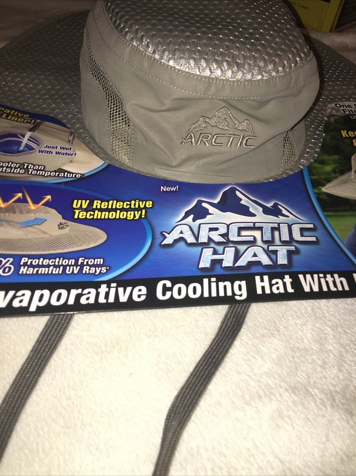 Arctic Hat As Seen On TV Evaporative Cooling Hat One Size Fits Most new ...