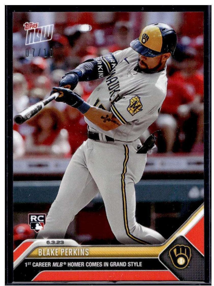 2023 Topps Now - Blake Perkins #379 Red /10 (RC) for sale online | eBay