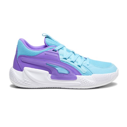 PUMA Court Rider Chaos Team Basketball Mens Blue, Purple Sneakers ...