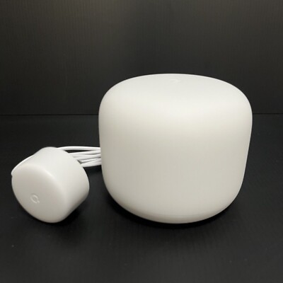 🔥 MINT Google Nest H2D GA00595-US WiFi Router AC2200 2.4GHz/5GHz Snow ...