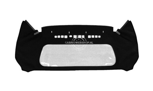 Smart Fortwo 450 OEM convertible plastic window section for cabrio hood ...