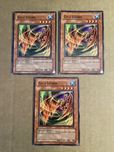 3x Gale Lizard - IOC-008 - Unlimited - YuGiOh-LP | eBay