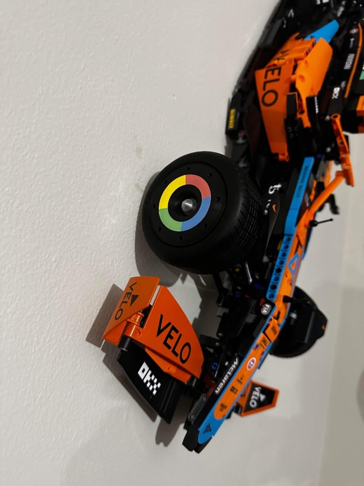 LEGO TECHNIC MCLAREN 42141 WHEEL COVERS WITH GOOGLE CHROME STYLE ...