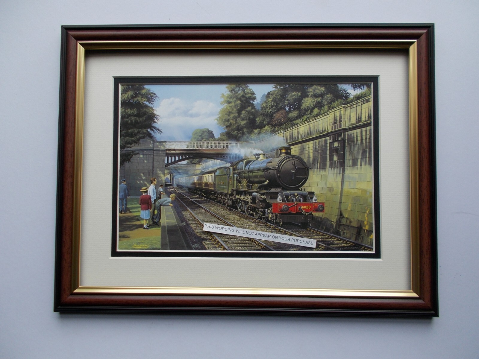 RAILWAY PRINT BY BARRY FREEMAN FRAMED (V) | eBay