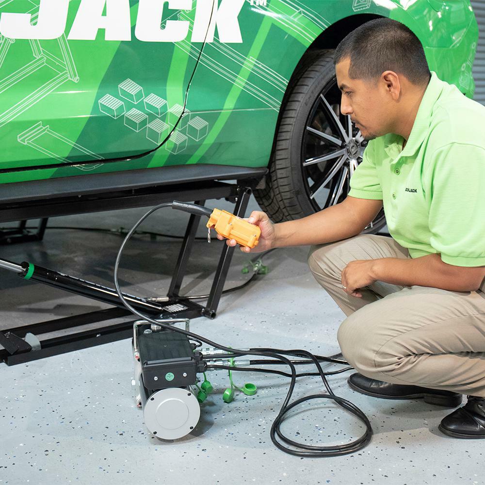 Quick Portable Car Lift Jack QuickJack 5000TL 5000 lbs Home Shop Garage ...