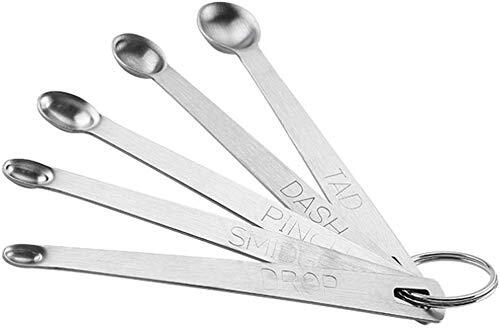 Measuring Spoons Set Of 5 tad Dash Pinch Smidgen And Drop Mini ...