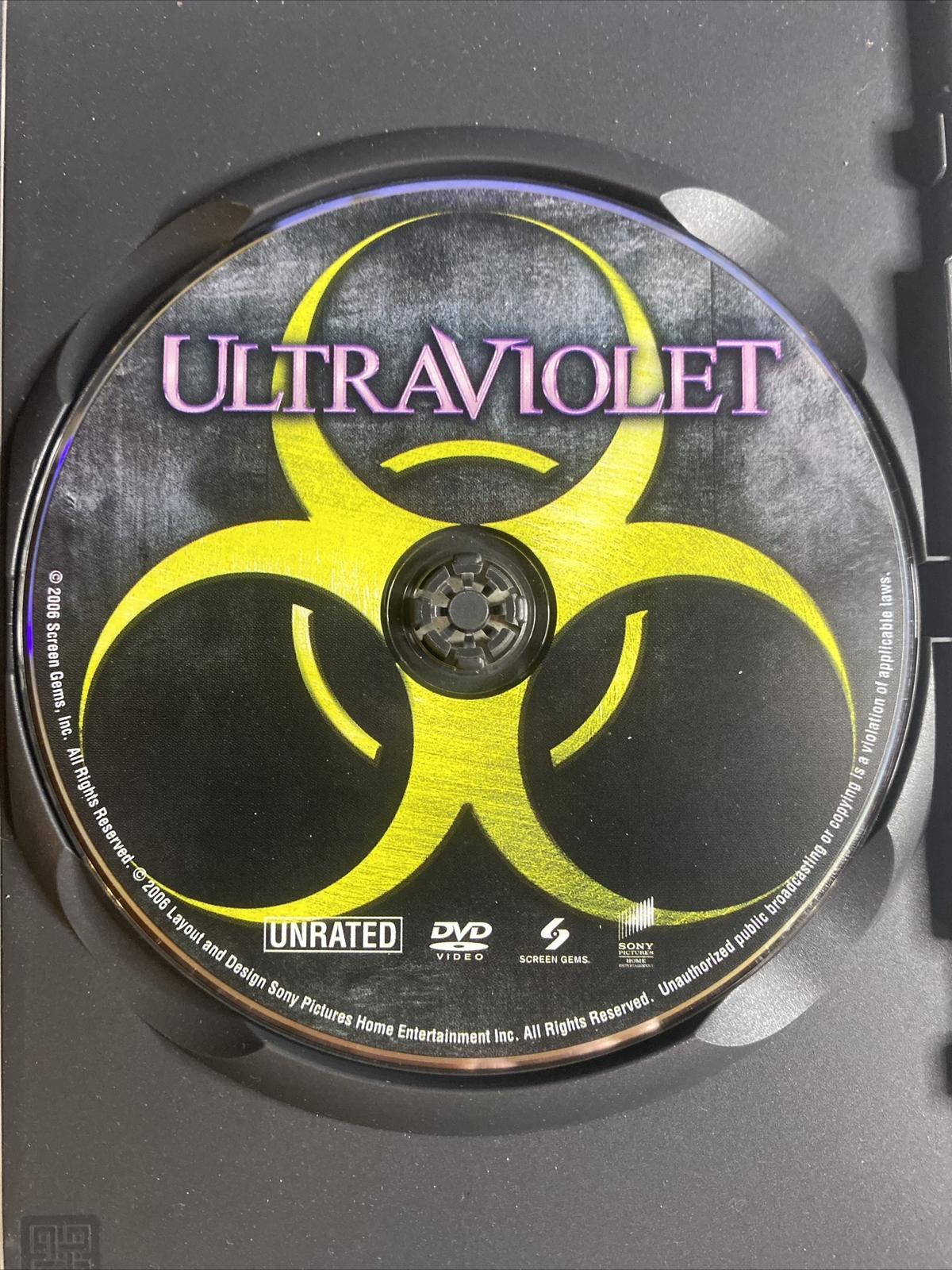 ULTRAVIOLET DVD 2006 Unrated Extended Cut Milla Jovovich PRE-Owned ...