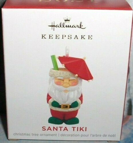 Hallmark Santa Tiki Miniture Ornament 2021 (FREE SHIPPING) | eBay