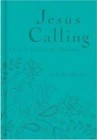 Jesus Calling (Deluxe)-Teal LeatherSoft - Paperback By Sarah Young ...