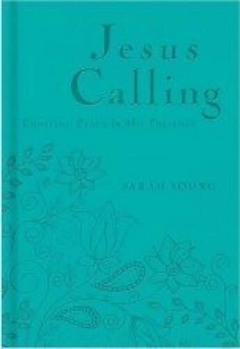 Jesus Calling (Deluxe)-Teal LeatherSoft - Paperback By Sarah Young ...
