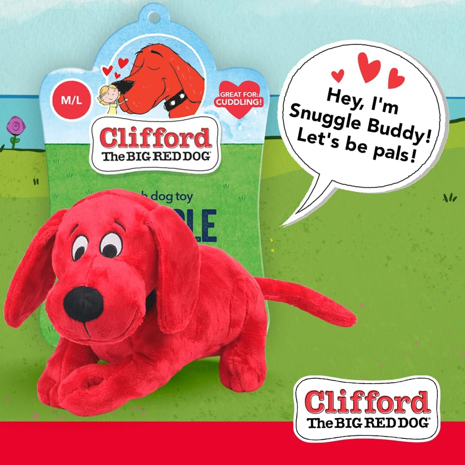 Clifford® Snuggle Buddy 14" Plush Dog Toy | Cozy Dog Stuffed Animals ...