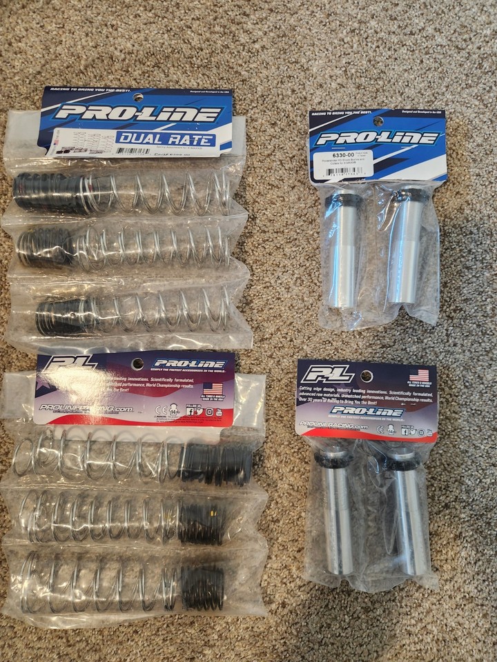 Pro-Line X-Maxx Dual Rate Spring Assortment And Shock Bodies - Full Set ...