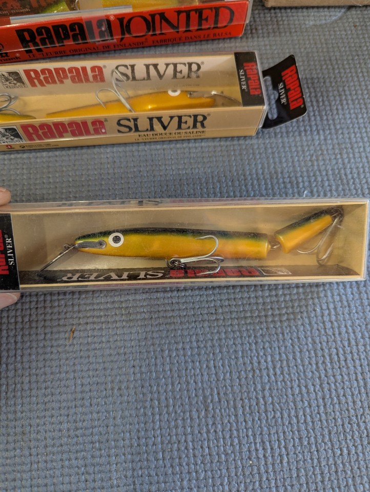 3 NOS Rapala Lures, 2 Silver SL-13 & 1 Floating - Discontinued Items | eBay