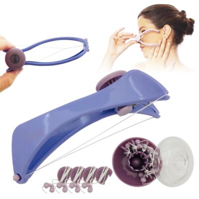 Face Facial Body Hair Threading Threader Removal Epilator Systerm DIY ...