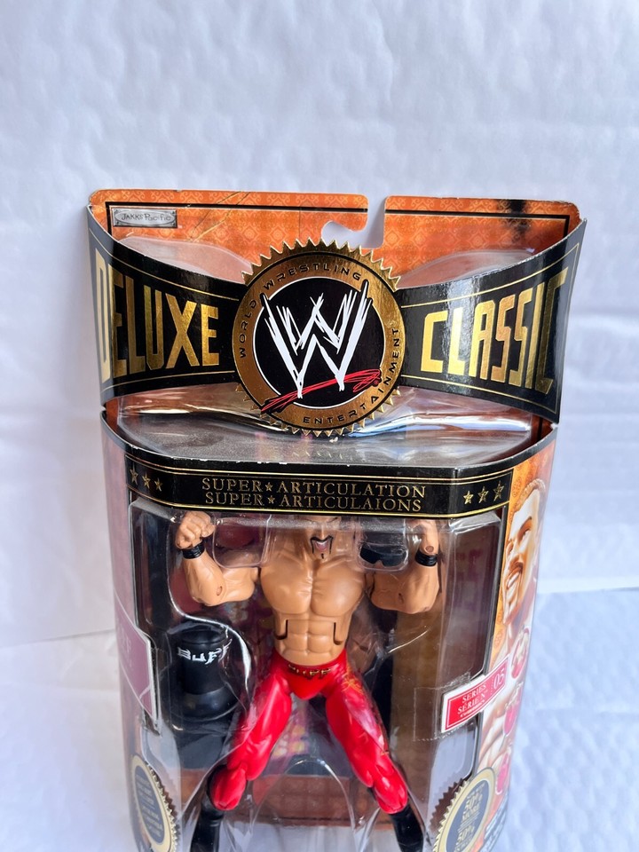 WWE WWF BUFF BAGWELL CLASSIC DELUXE AGGRESSION SERIES 5 JAKKS WRESTLING ...