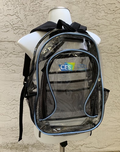 CES 2017 Clear Backpack - Limited Edition PLUS CES Swag! | eBay