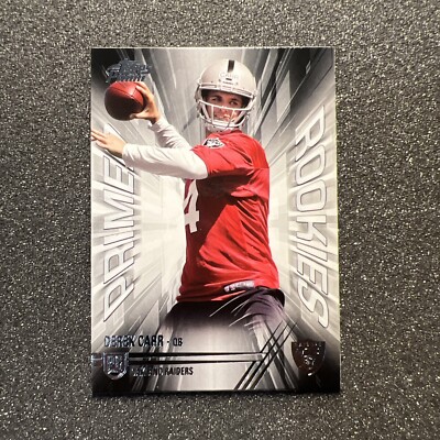 2014 Topps Prime DEREK CARR #PRO-DC Rookie NFL RAIDERS FOOTBALL CARD | eBay