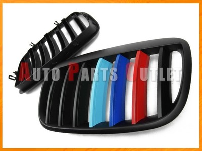 07-13 BMW E70 E71 X5 X6 SUV Eyebrow Style Matte Black M Tri Color Front ...