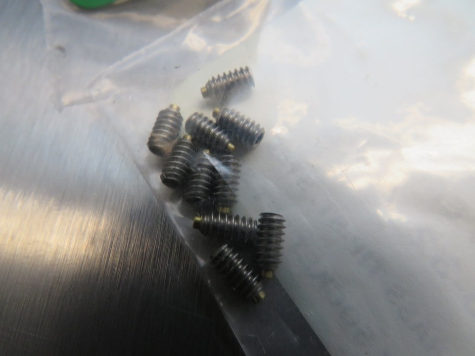 Buckley/QC Fasteners 6-32 x 1/4 Hex Socket Set Screw Lot of 160+ | eBay