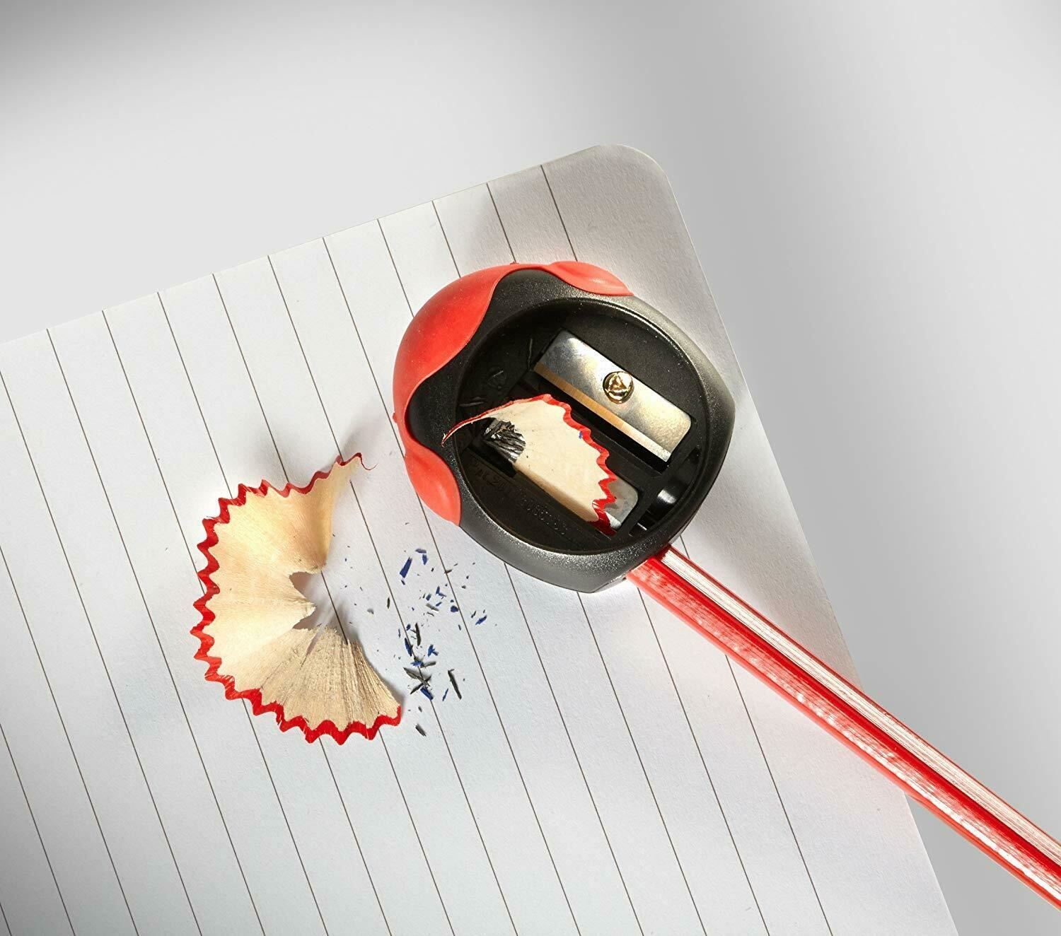 Swordfish Pencil Sharpener "Twin Soft Grip" Ergonomic Double Hole Small ...