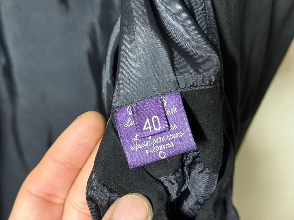 Ralph Lauren purple label lambskin jacket | eBay