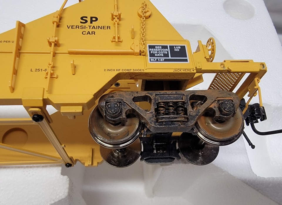 Atlas O Master 2 Rail Gunderson "SP Versi-Tainer" 5 Car Set DTTX 63266 ...