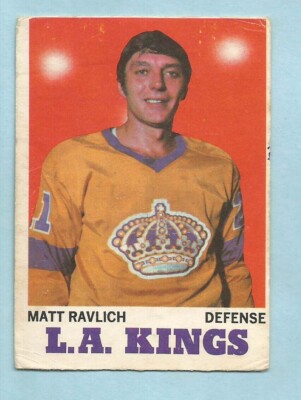 1970-71 OPC O-Pee-Chee Hockey Matt Ravlich #32 Los Angeles Kings LOW ...
