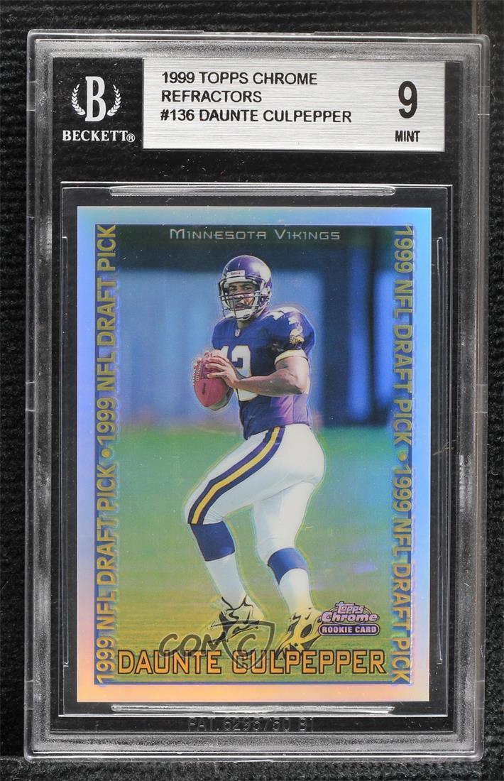 1999 Topps Chrome - Refractor #136 Daunte Culpepper (RC) for sale ...
