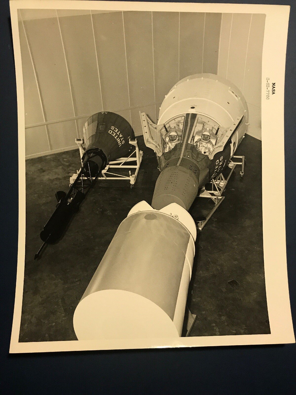 Gemini And Agena Docking Module With Mercury Capsule | eBay