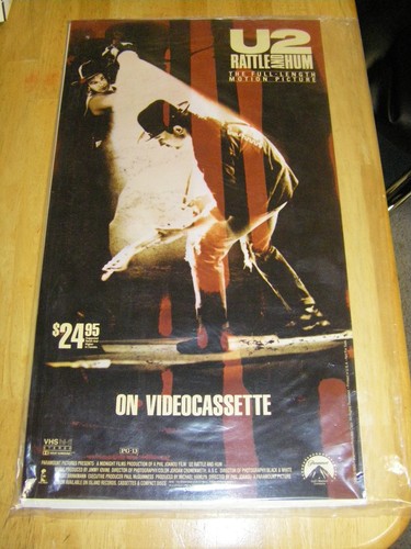 8 Promo U2 Rattle And Hum Rare Posters from 1989 Set Still Sealed in ...
