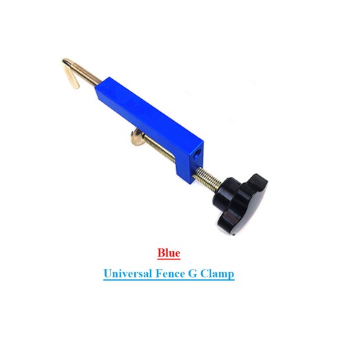 1* Universal Fence Clamp Fixing Fixture G Clamp for Woodworking Benches ...