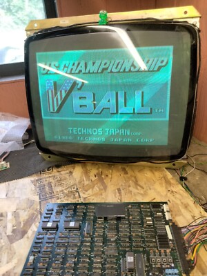 Technos US Championship V'Ball PCB JAMMA WORKING | eBay