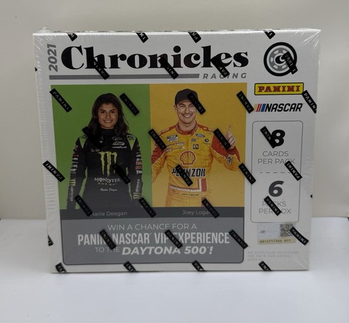 2021 PANINI CHRONICLES RACING NASCAR HOBBY BOX 4 AUTOGRAPHS OR ...