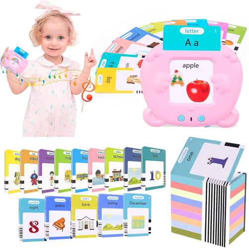 Kids Educational Learning Flashcard Reader for 3 4 5 6 Year Old Boys ...